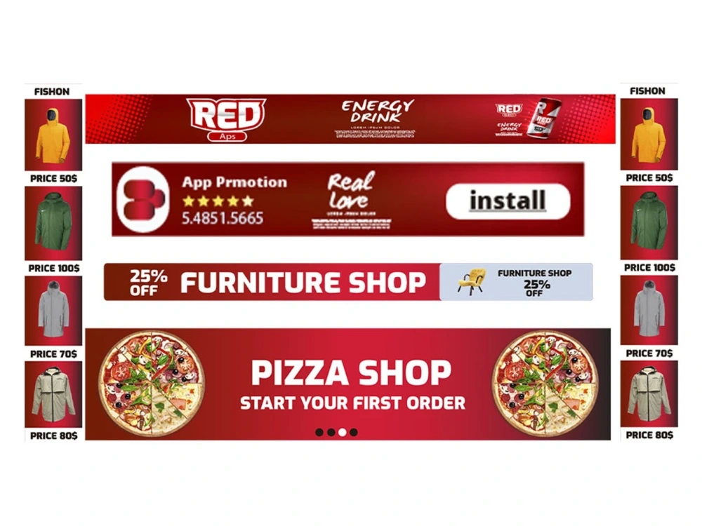 Animated HTML5 Banner Ads, Google Banner Ads, IAB Standard Banner Ads ...