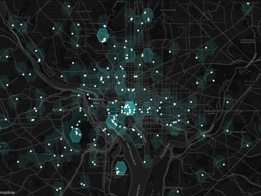 Interactive map by leaflet, Mapbox or Google Maps | Upwork