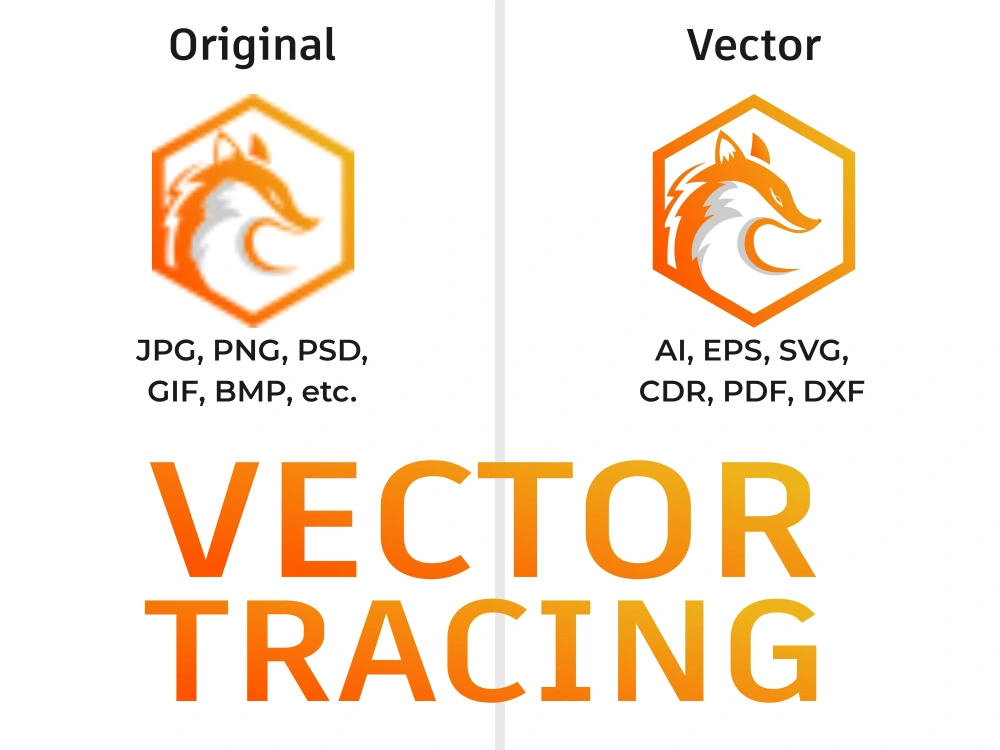 Vector Tracing of your logo within 24 Hours | Upwork