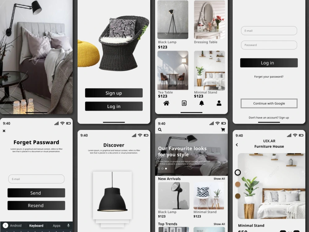 An amazing UI UX design for your app, website or product | Upwork