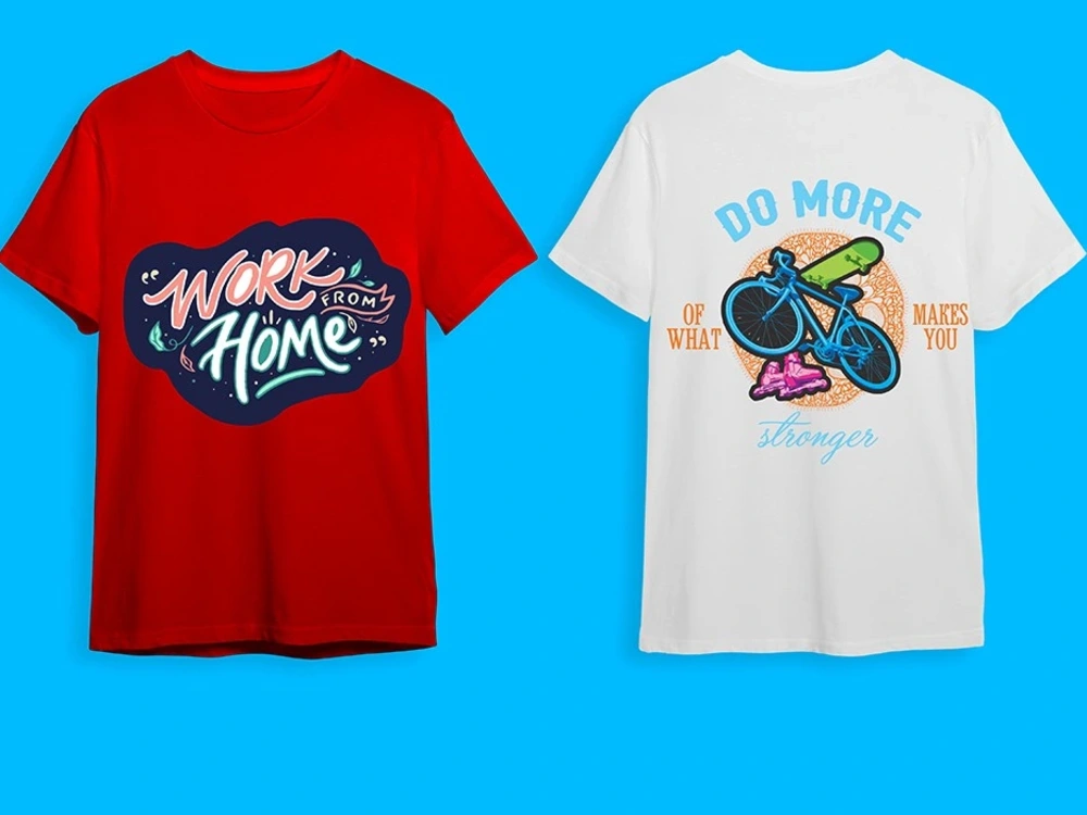 Bulk typography t-shirt design for pod business | Upwork