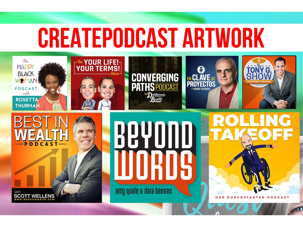 A professional podcast cover art and logo design | Upwork