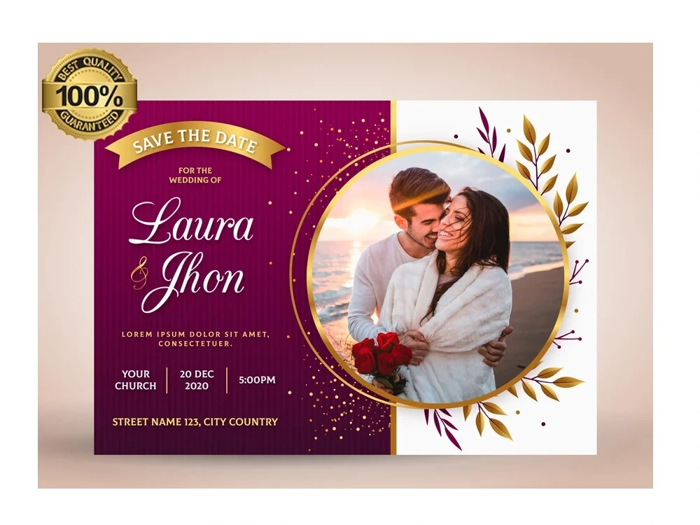 A fantastic invitation or greeting card design for each occasion | Upwork