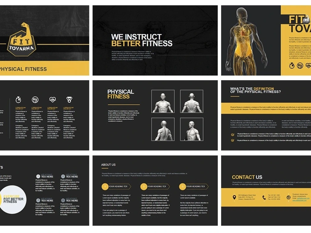 A PROFESSIONAL 12 slide Powerpoint Presentation Pitch Deck | Upwork