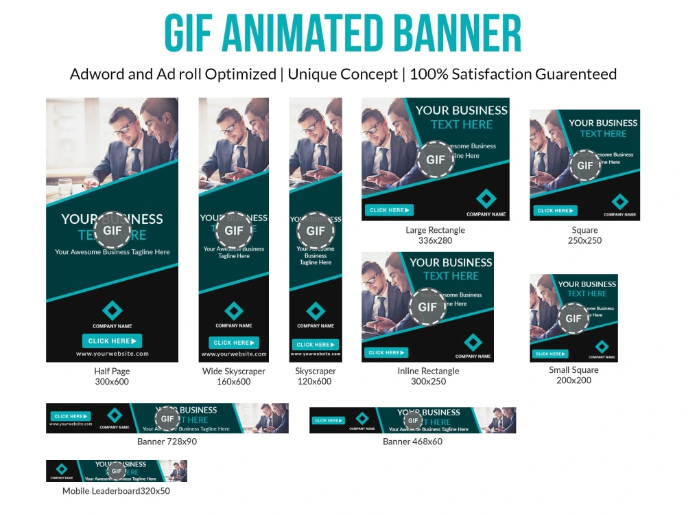 Animated Gif Banner or Static Banner | Upwork