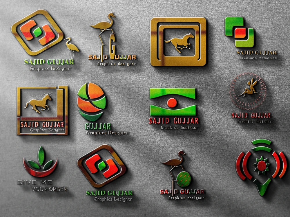 Make 3d logos for your business company | Upwork