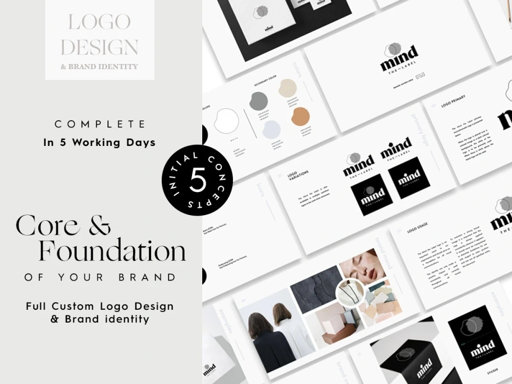 Clean & Modern Core and Foundation of your brand - Logo and Brand ...