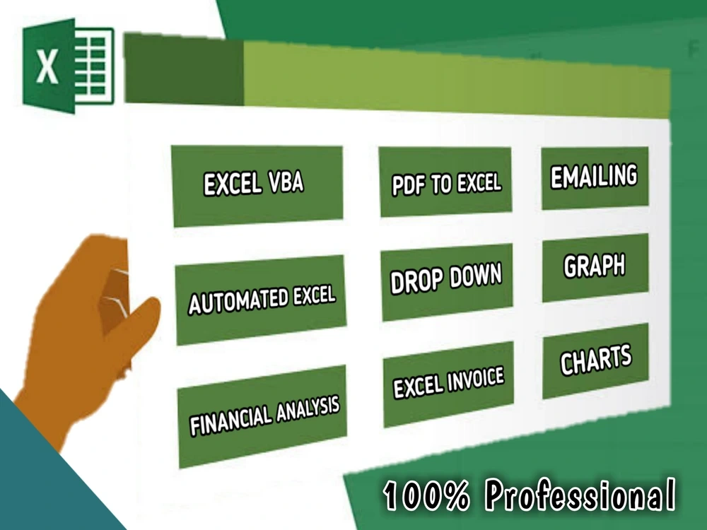 Automated excel spreadsheet and virtual assistant work | Upwork
