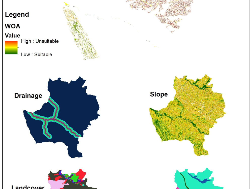 Spatial analysis and cartography in a GIS | Upwork