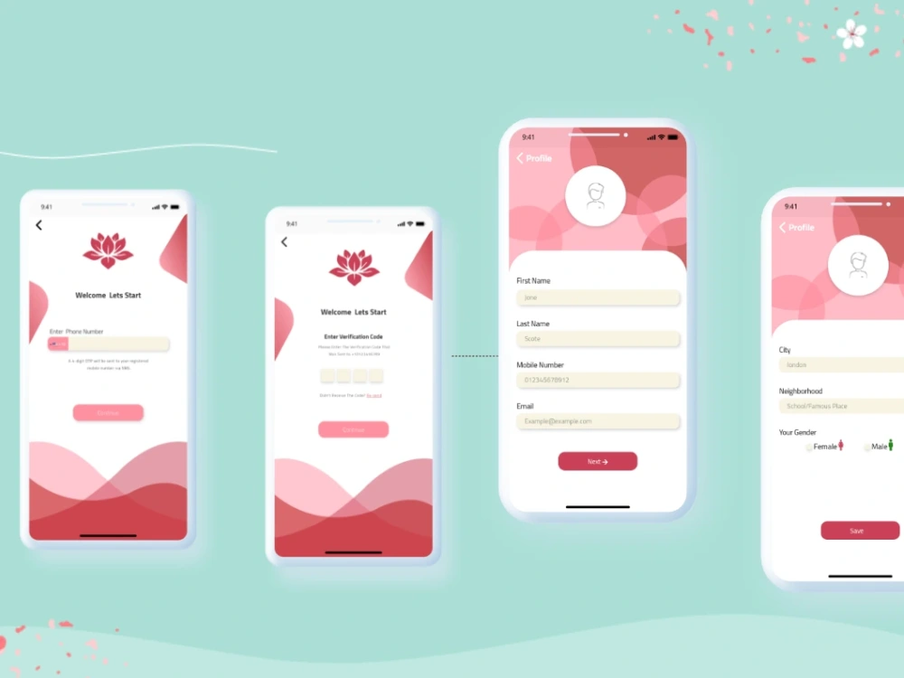 A fantastic and creative mobile screen design | Upwork