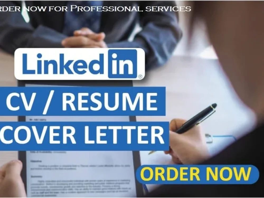 A professional fully optimized LinkedIn profile, CV, and Cover letter ...