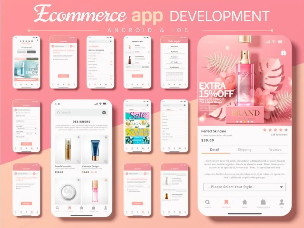 ECommerce app developer for android ios flutter ionic react ecommerce app | Upwork
