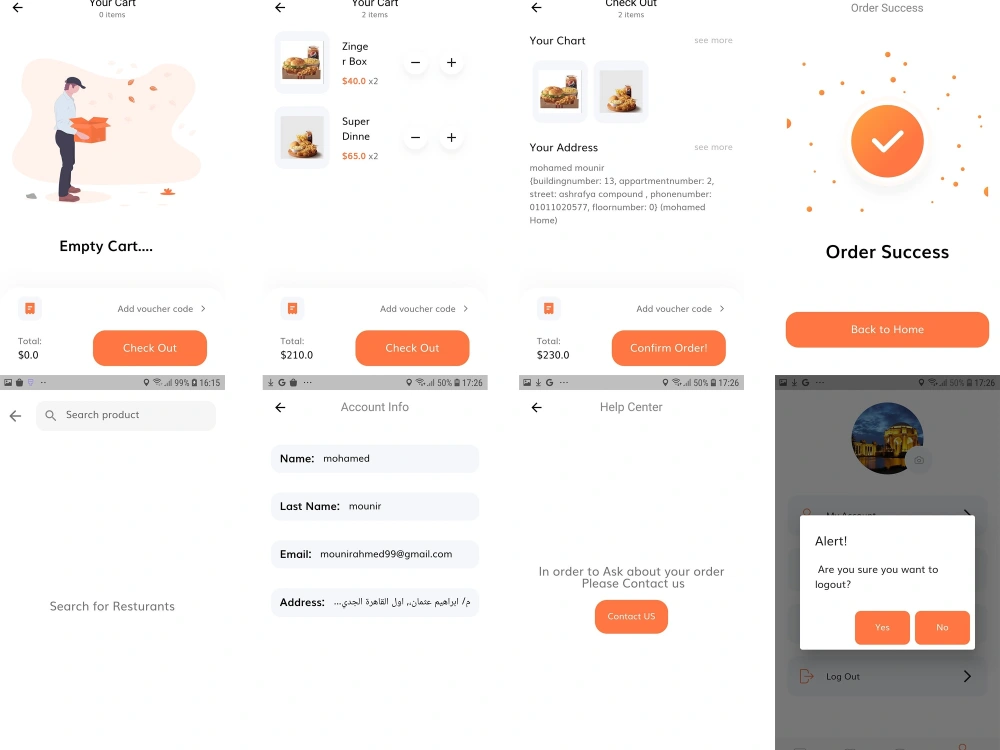 An Android and IOS App by using the powerful google cross platform Flutter | Upwork