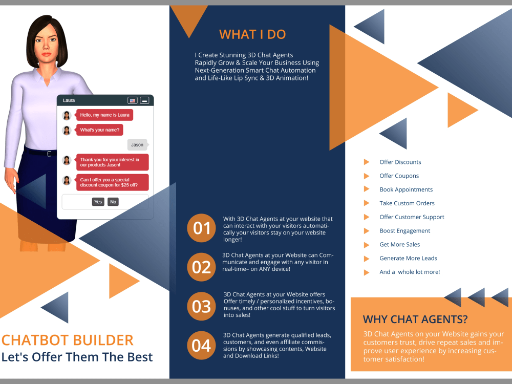 A 3D Avatar and AI Chatbot that Boost Conversions on your website in 4 ...