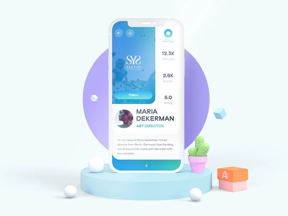 Gorgeous UI design App | Upwork