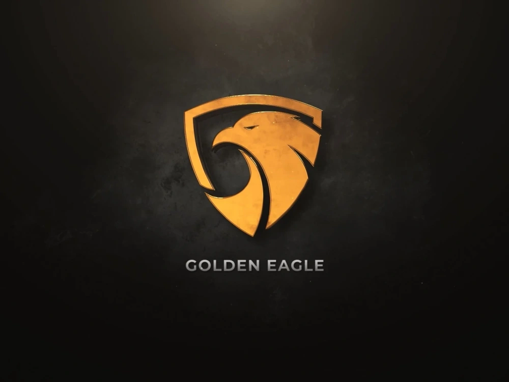 Dynamic 3d gold logo animation | Upwork