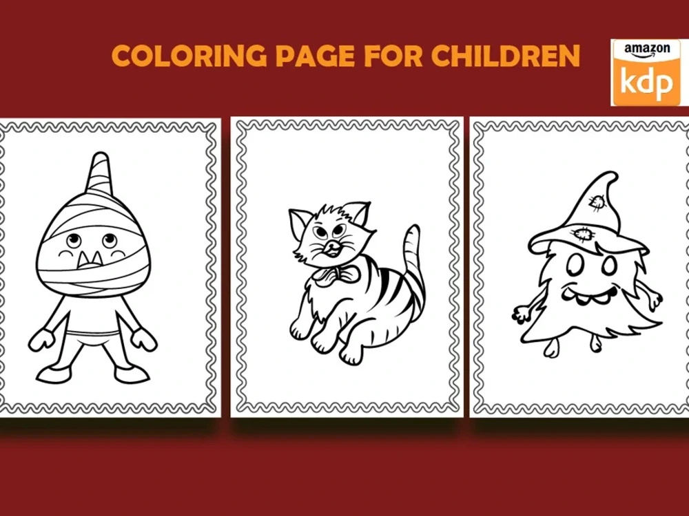 Coloring book pages, Coloring book illustrator for children's | Upwork Coloring book pages, Coloring book illustrator for children's | Upwork