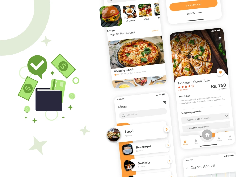 Food delivery mobile app as UberEats, DoorDash Foodpanda for Android or iOS | Upwork