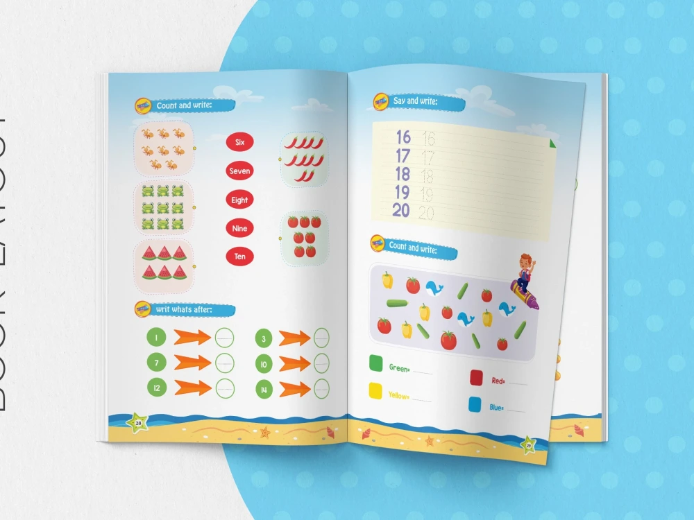 A Unique layout design for children's books in Indd&Pdf "Up to 120 ...