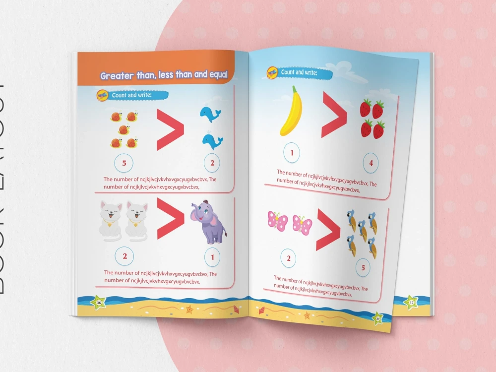 A Unique layout design for children's books in Indd&Pdf "Up to 120 ...