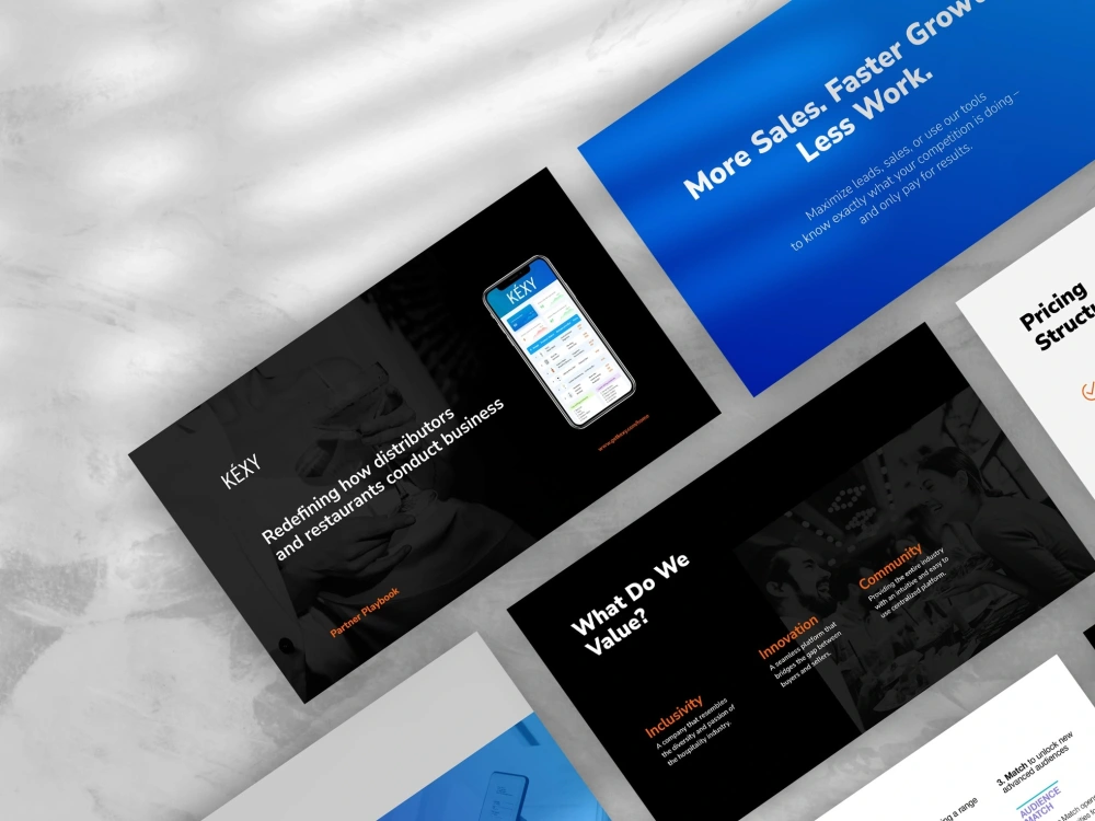 Clean and professional presentation / pitch deck design | Upwork
