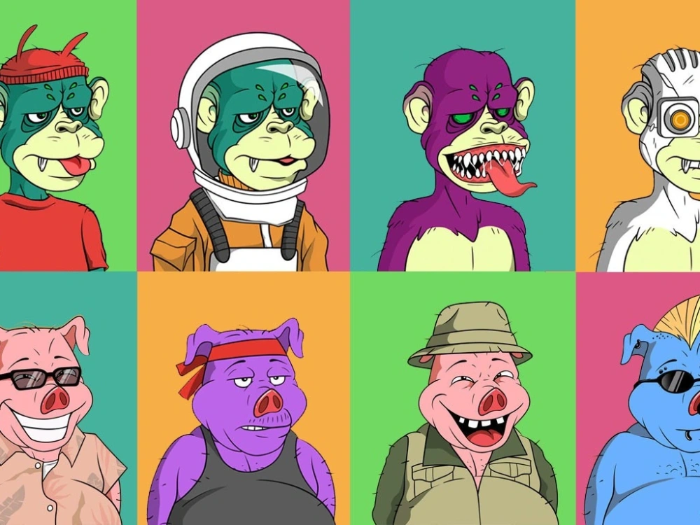 Cartoon characters for your nft art collection | Upwork