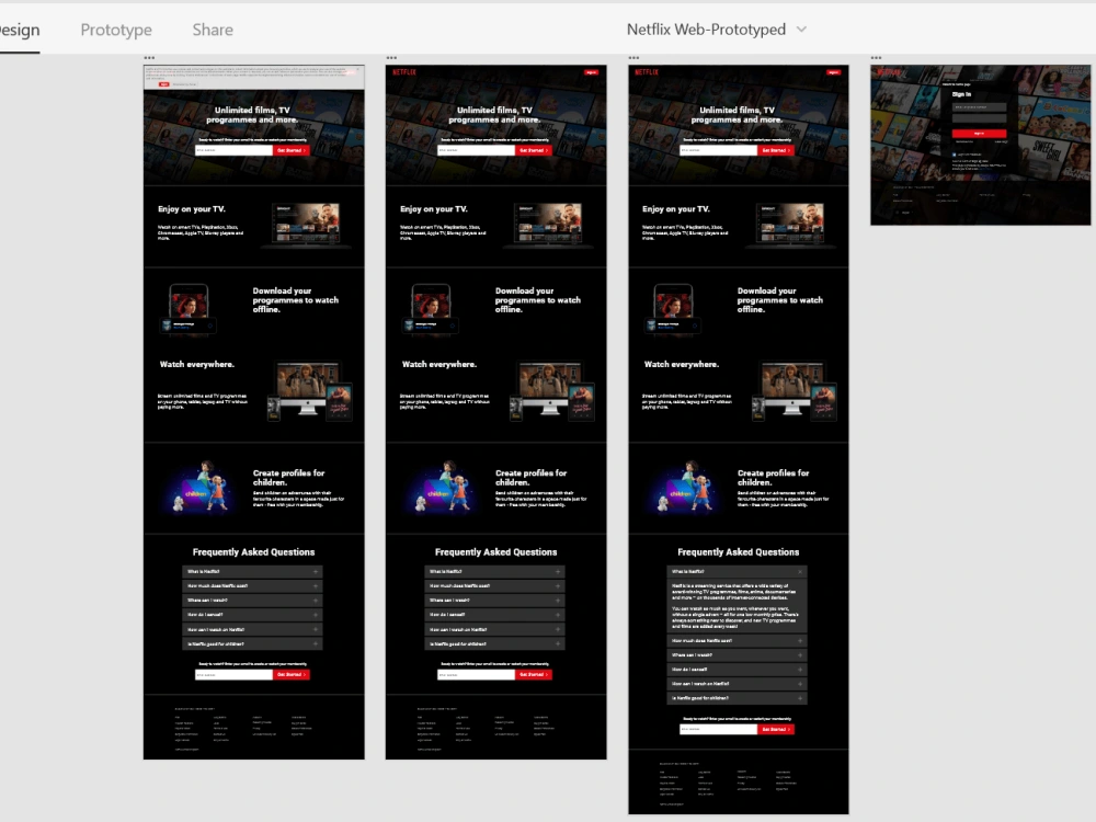 A professional UI design for your web or application | Upwork