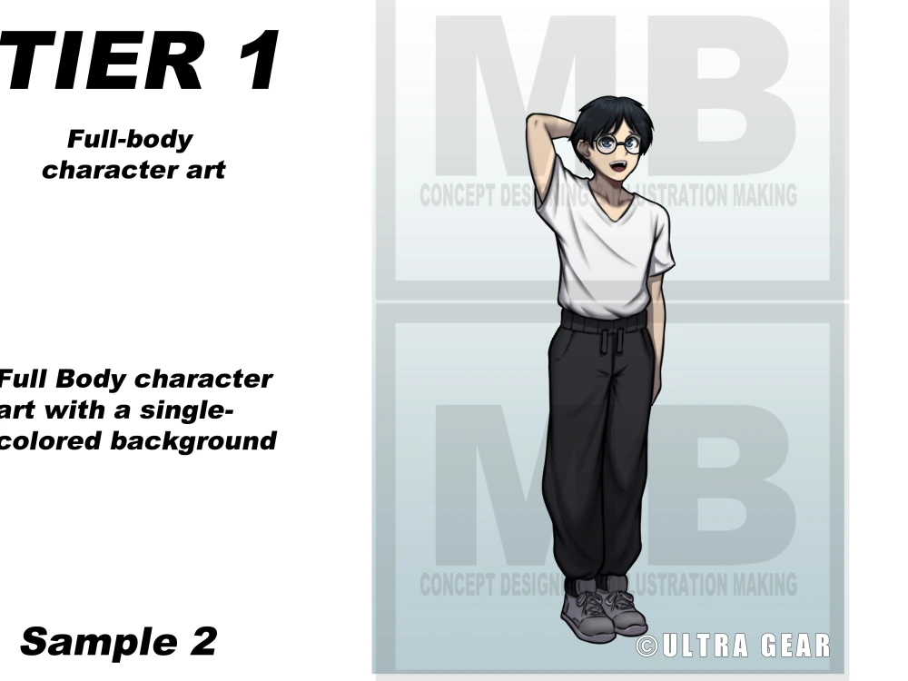 Full Character Concept, illustration or design sheet | Upwork