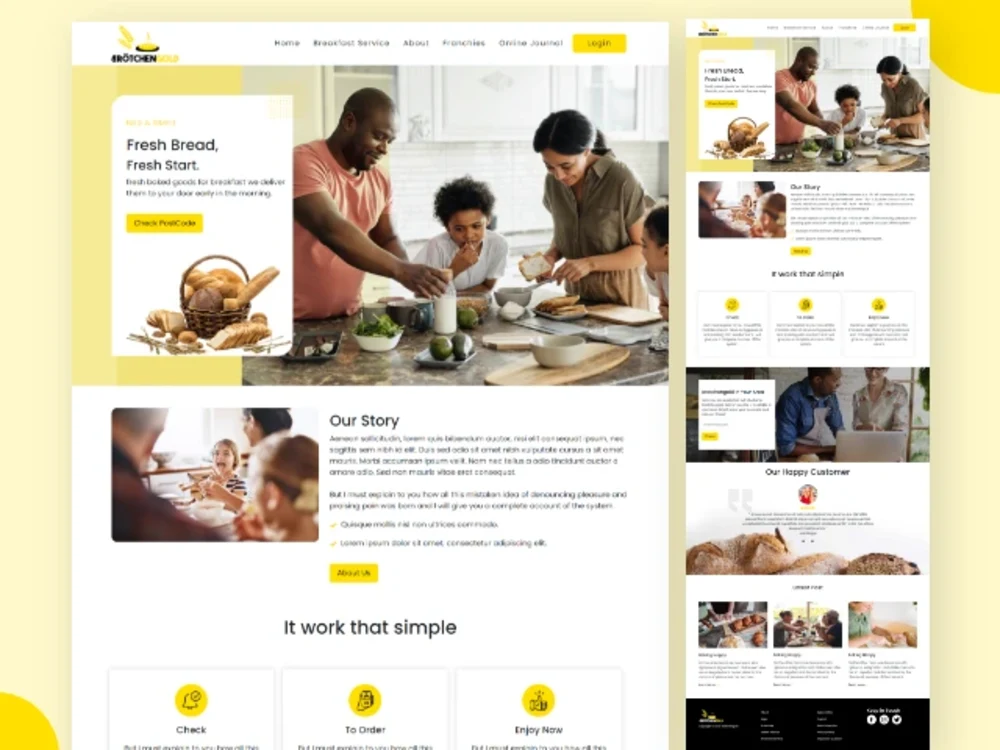 Your Psd Xd Figma Sketch In Html Css Bootstrap Javascript Upwork