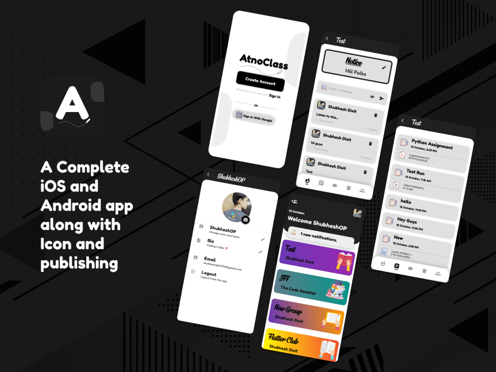 A full fledged iOS and Android Mobile App built with Flutter | Upwork