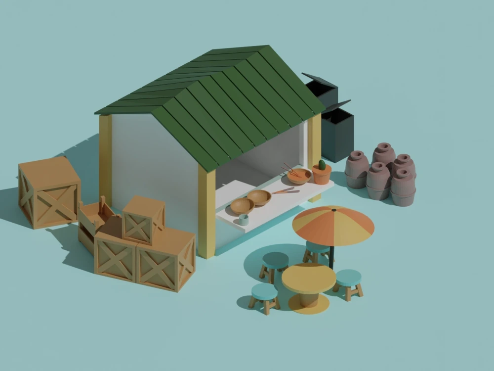 High quality low poly 3d models for any of your need | Upwork