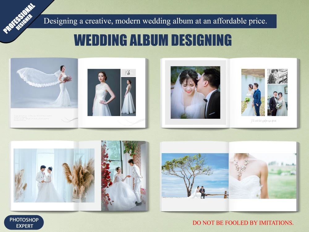 A Professional & Creative Wedding/photo Album Designing | Upwork