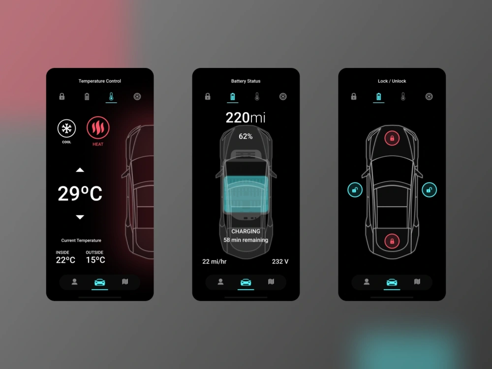 A stunning mobile app & desktop UI/UX design | Upwork