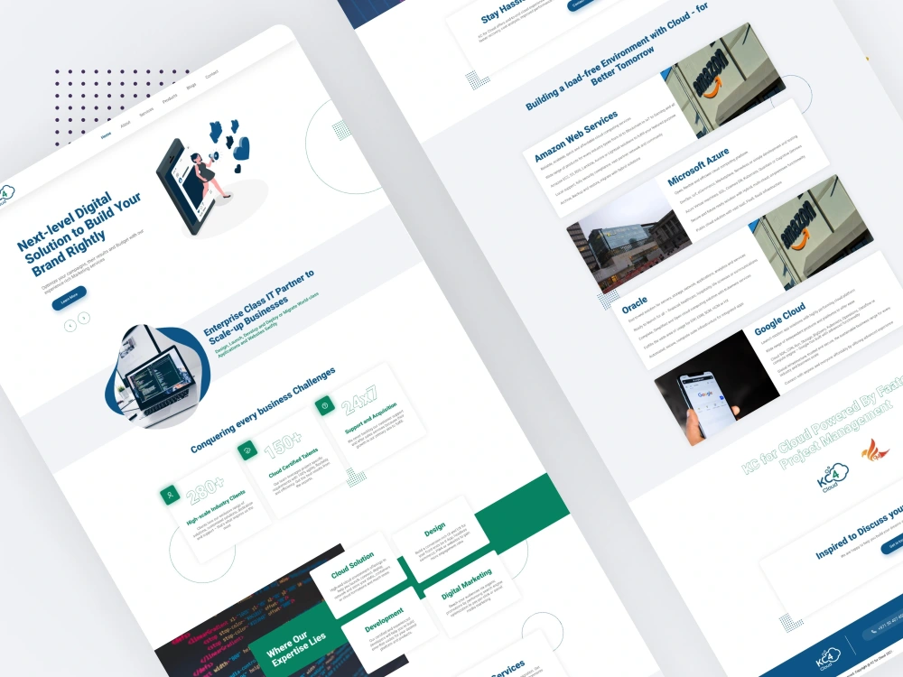 Modern & professional Website UI/UX Design | Upwork