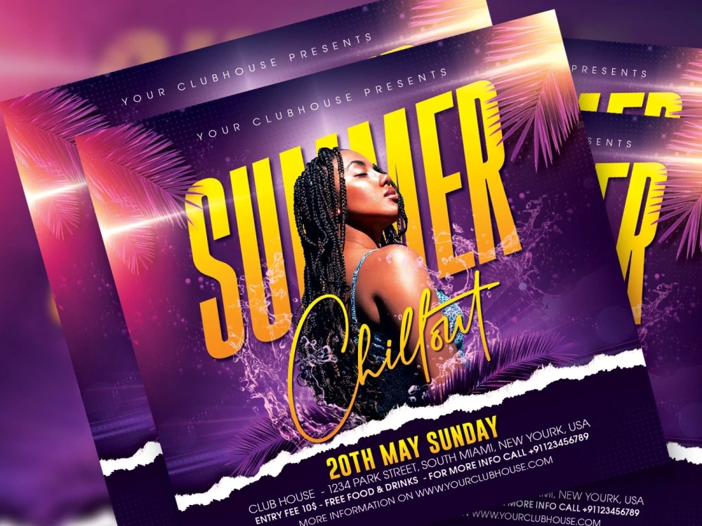 Premium flyer template and graphic design | Upwork