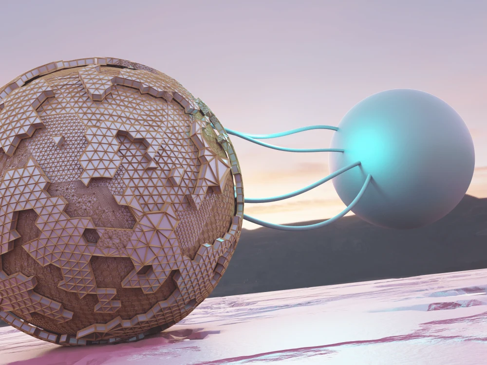 An amazing 3D abstract art | Upwork