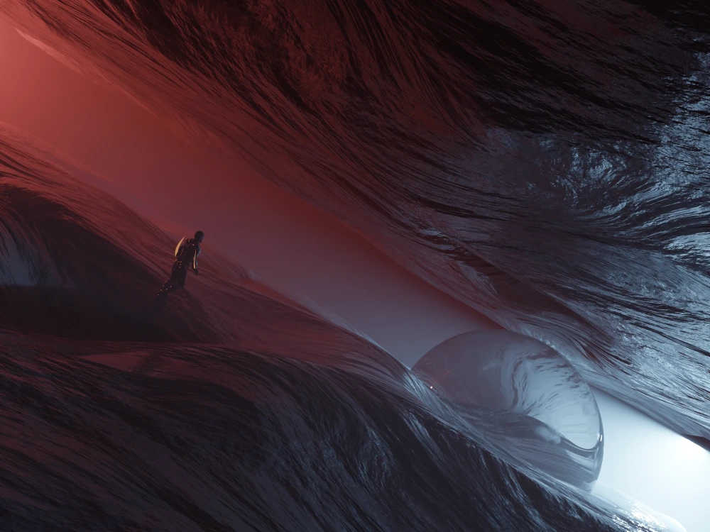 An amazing 3D abstract art | Upwork