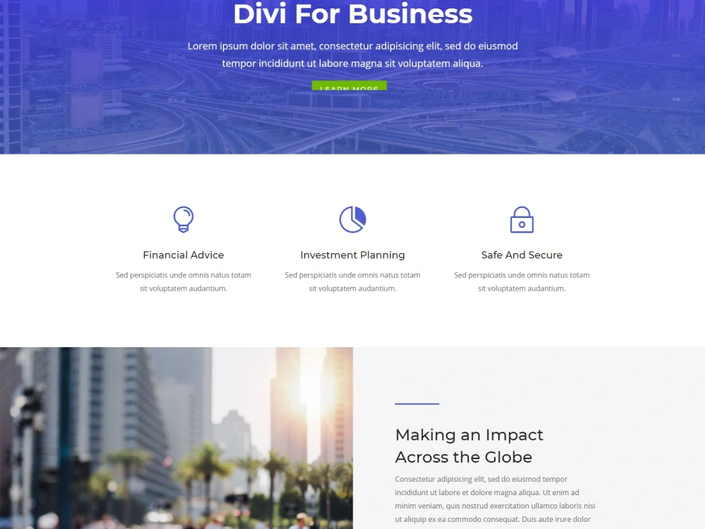 A Unique and mobile optimized Divi and Elementor theme Wordpress website | Upwork