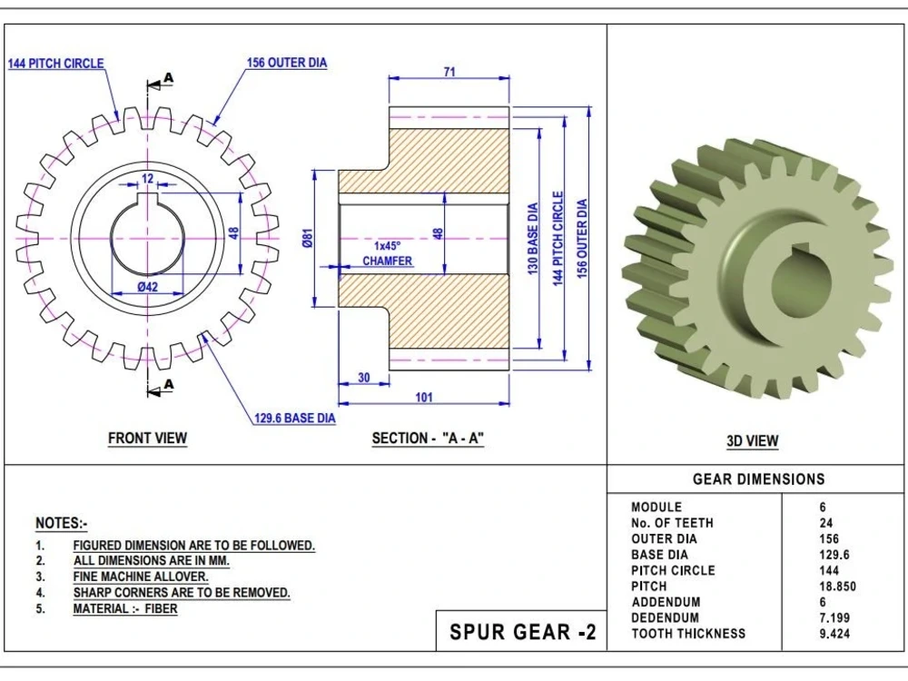 Autocad drawings in 2D and 3D format as shown in these samples drawings. | Upwork