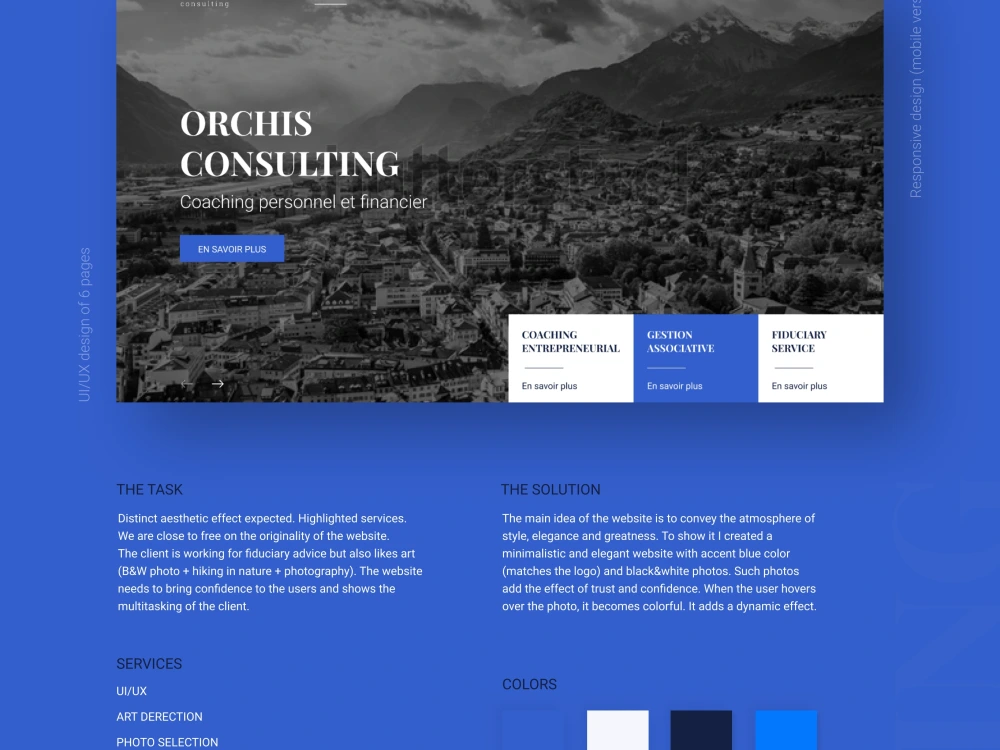 A stylish high-quality website design in Figma | Upwork