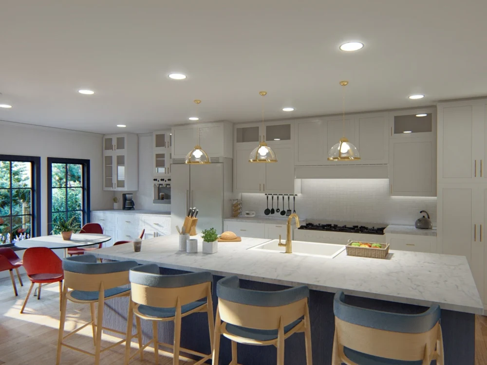 A custom kitchen design and realistic 3d renderings | Upwork