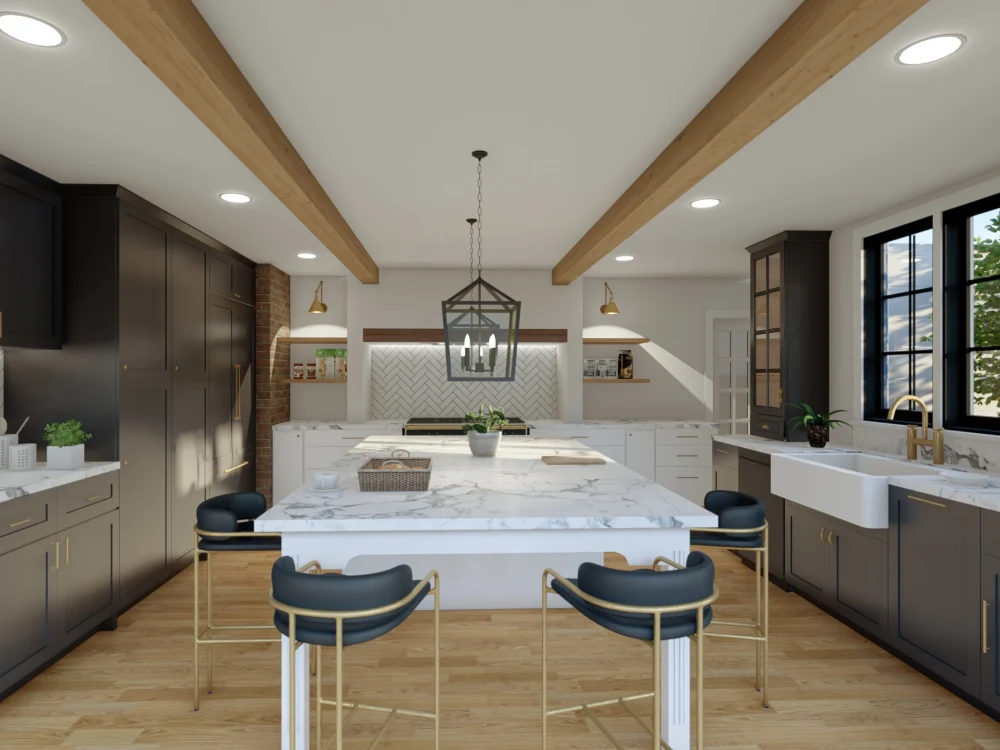 A custom kitchen design and realistic 3d renderings | Upwork
