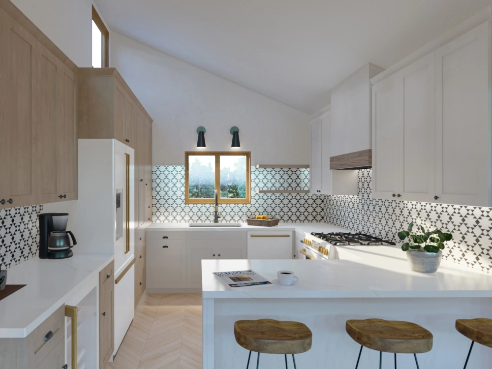 A custom kitchen design and realistic 3d renderings | Upwork