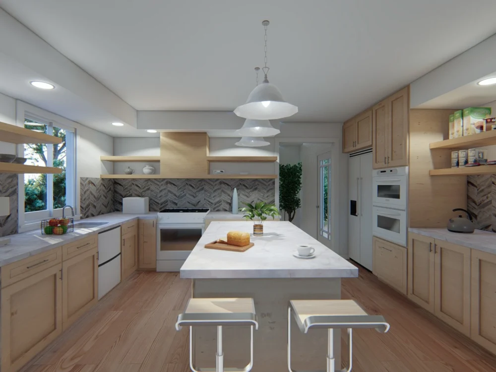 A custom kitchen design and realistic 3d renderings | Upwork