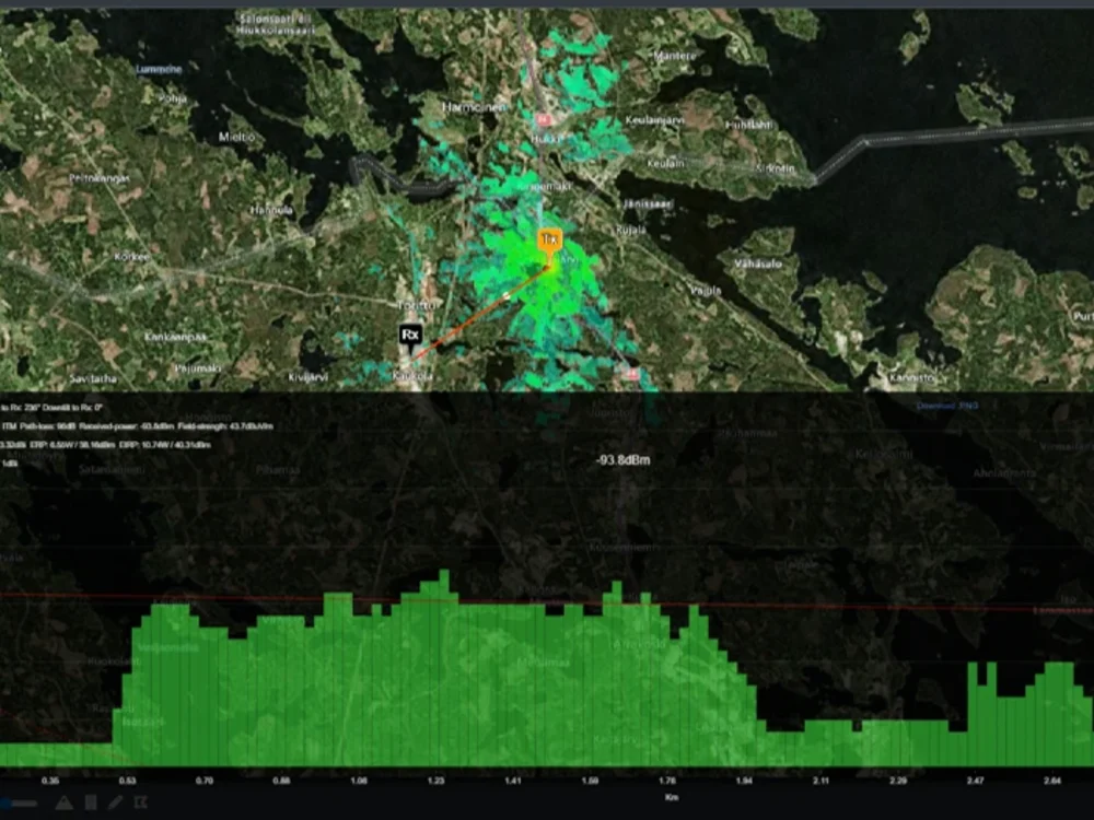 RF Propagation Map (FM, TETRA, WiFi, 2G, 3G, 4G, 5G) | Upwork