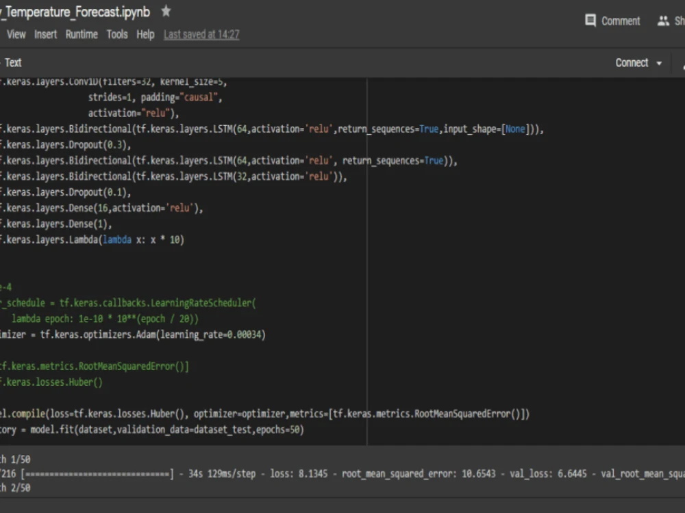 A time series project using Recurrent Neural Networks(LSTM) | Upwork