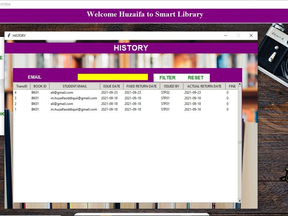 A fully functioned library management software | Upwork