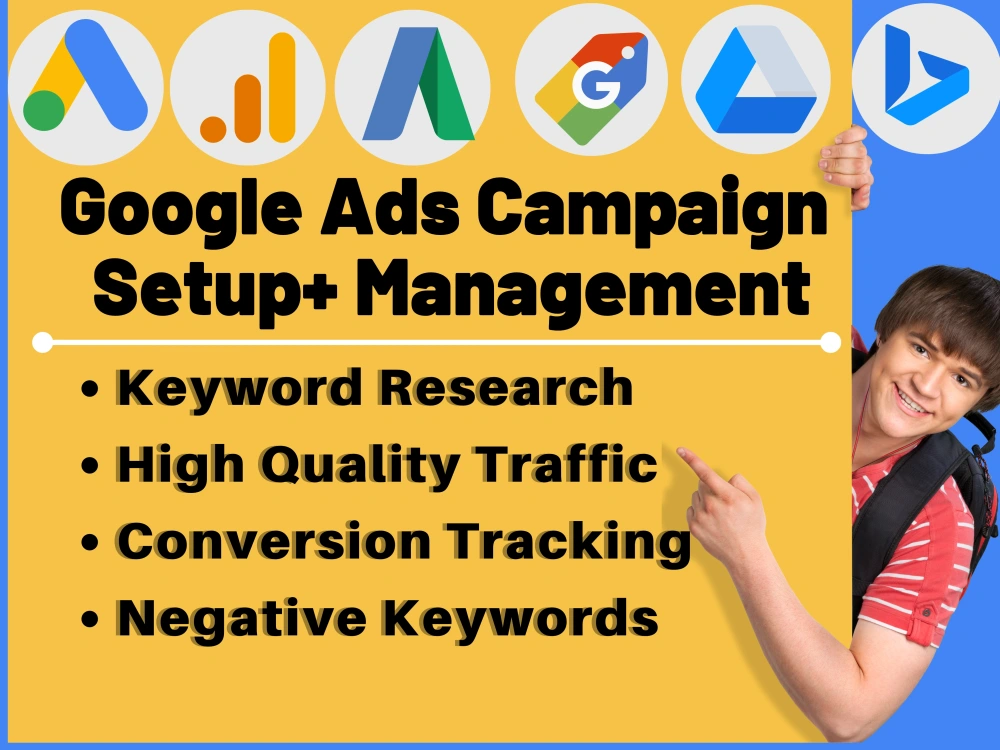Successful Google Ads Campaign Setup & Management for your Online ...