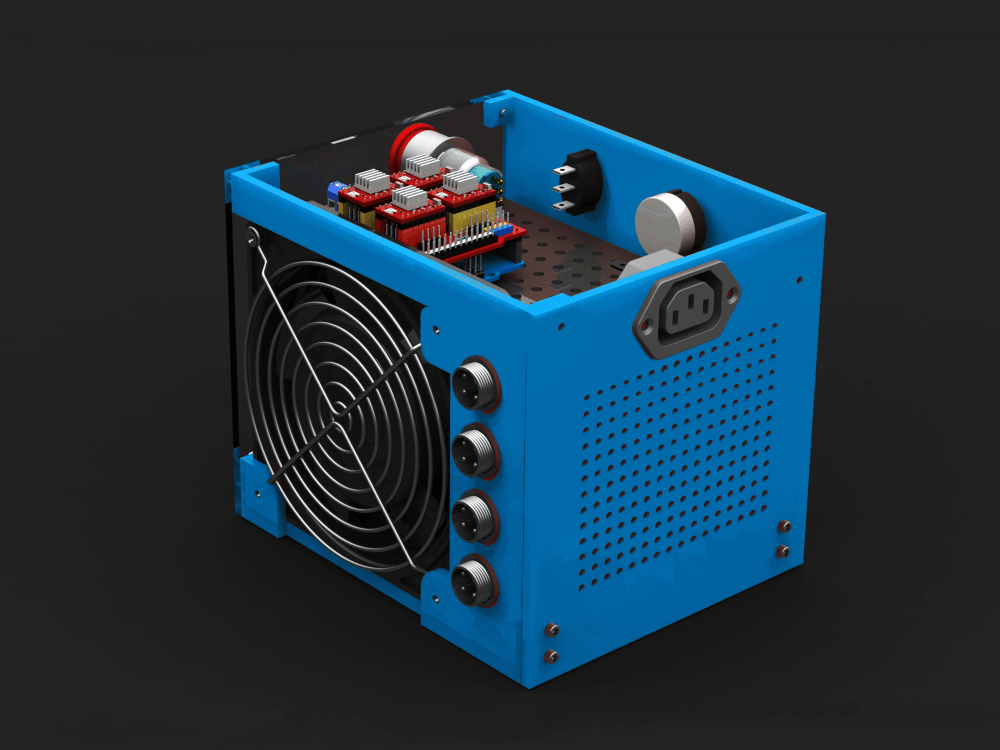 Industrial grade PCB enclosure/casing design ready for 3d printing | Upwork