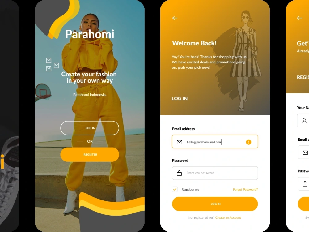 Mobile apps design and Prototype in Figma | Upwork